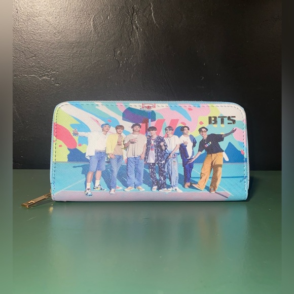 Bags | Bts Dynamite Design Wallet New Unused | Poshmark